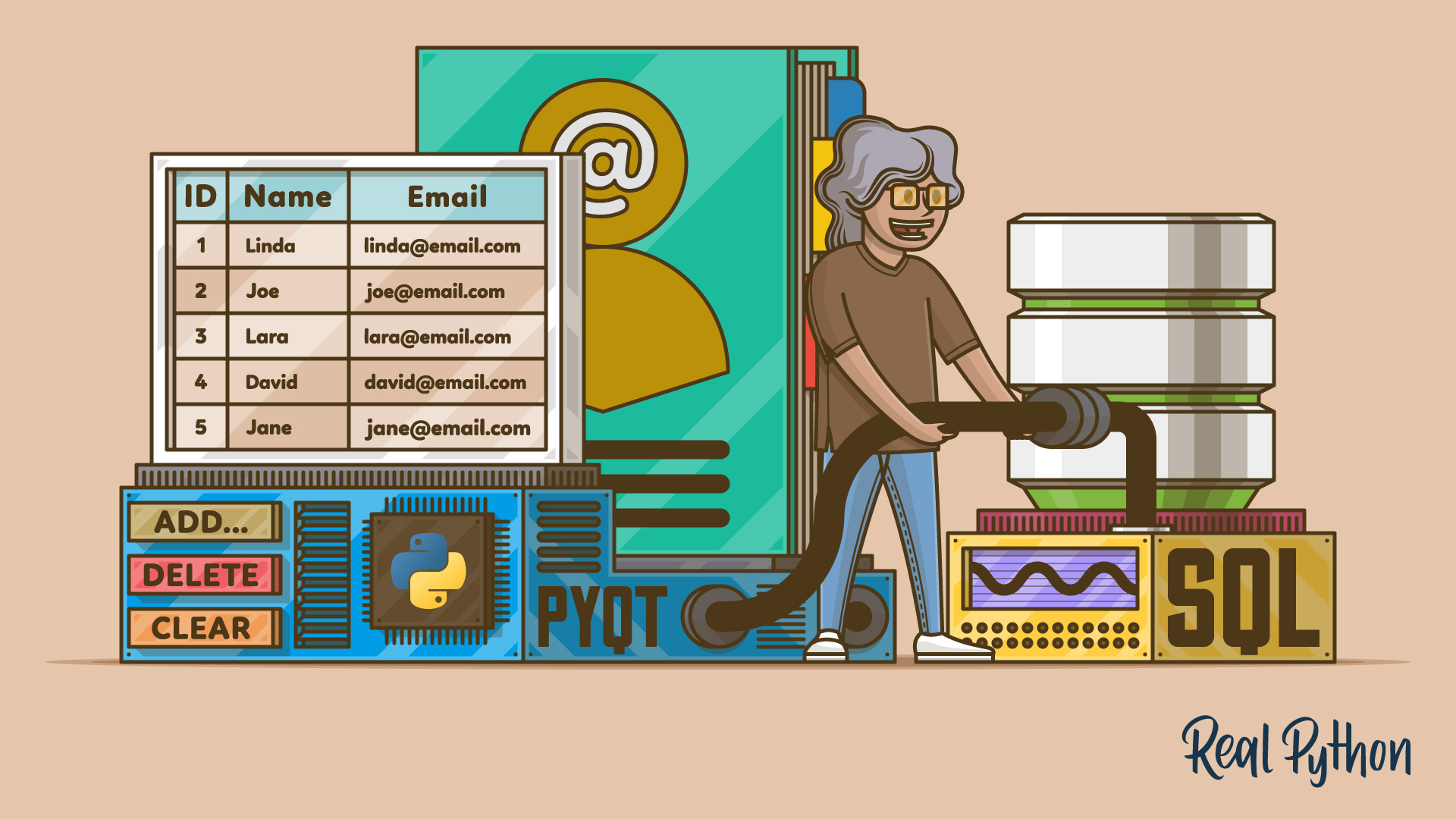 Database For Python Application QuyaSoft