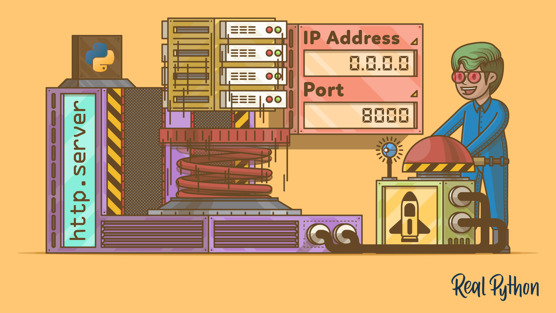 How To Launch An HTTP Server In One Line Of Python Code Real Python