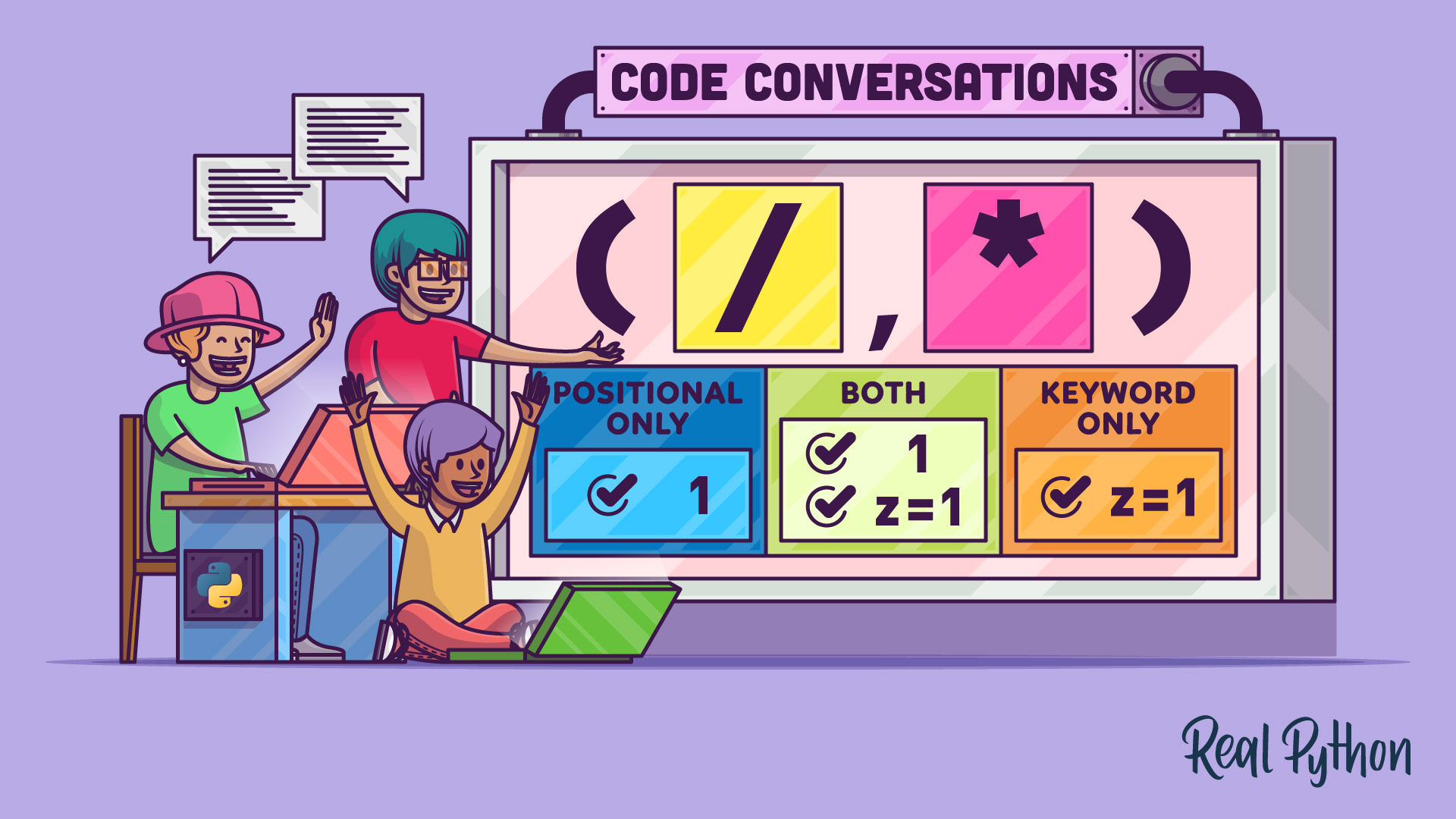 Exploring Special Function Parameters Overview Video Real Python