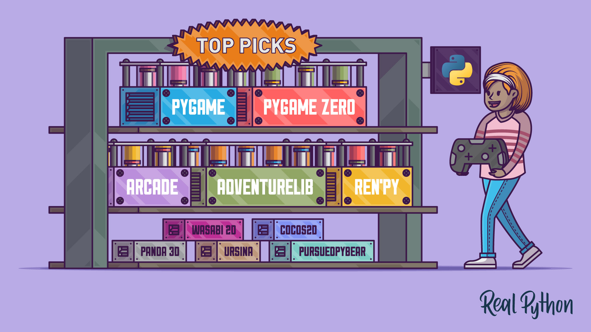 Top Python Game Engines – Real Python